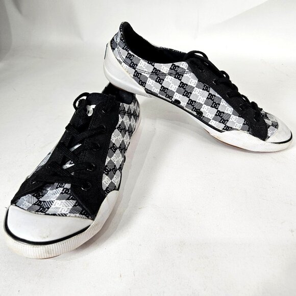 DC | Shoes | Dc Women Shoes 7 38 Skater Black White Checkered Board ...